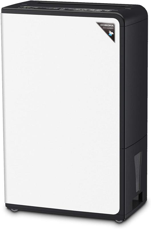 CORONA(コロナ) 衣類乾燥除湿機 【日本生産】 除湿量10L (木造11畳 / 鉄筋23畳まで) コンプレッサー式 ブラック CD-H10A(K)本体サイズ:幅36.5×奥行20.2×高さ57cm、本体重量:12kg原産国:日本消費電...