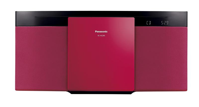 パナソニック ミニコンポ Bluetooth対応 レッド SC-HC295-RAMラジオの電波が入りづらい場所でもFM放送を使ってAMラジオ番組を楽しめる「ワイドFM」対応スリムデザイン本体寸法:幅400mm×高197mm×奥107mm