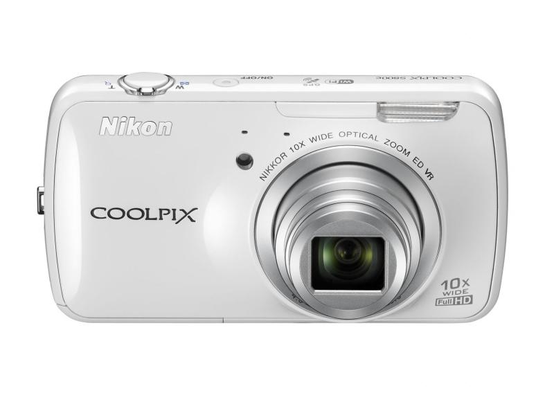 Nikon デジタルカメラ COOLPIX S800c Android搭載 光学10倍ズーム ホワイト S800CWH型番 : COOLPIX S800c(W)