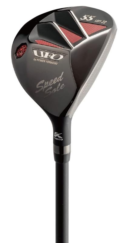 キャスコ(Kasco) UFO Speed by POWER TORNADO 55 Sソール面に2枚のブレードを取り付けた新ソール形状「Speed Sole（スピードソール）」が接地面を少なくし、ヘッドスピードが落ちることなく振り抜ける。深...