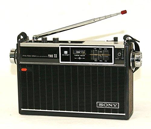SONY ソニー ICF-1100 THE 11 ソリッドステート3バンドラジオ FM/MW/SW●昭和46年3月に発売されたソニーのソリッド ステート ザ・イレブン、当時の広告文句は「マニアのオーディオ・ライセンス　THE 11」と言うも...