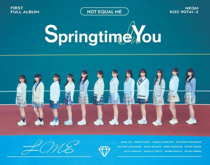 ≠ME 1stアルバム「Springtime In You」[初回豪華盤]CD+Blu-ray