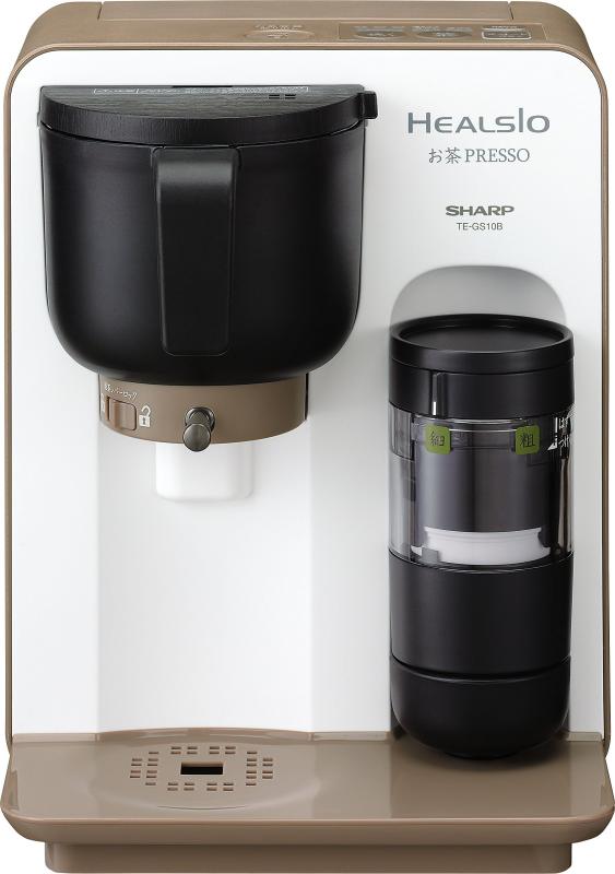 SHARP ヘルシオお茶プレッソ ブラウン系 スタンダードタイプ TE-GS10B-Tサイズ:22×20.7×27.7mm質量:約2.6kg電源:AC 100V 50-60Hz共用消費電力:約930W付属品:清掃用ブラシ（お茶うす専用）お茶...