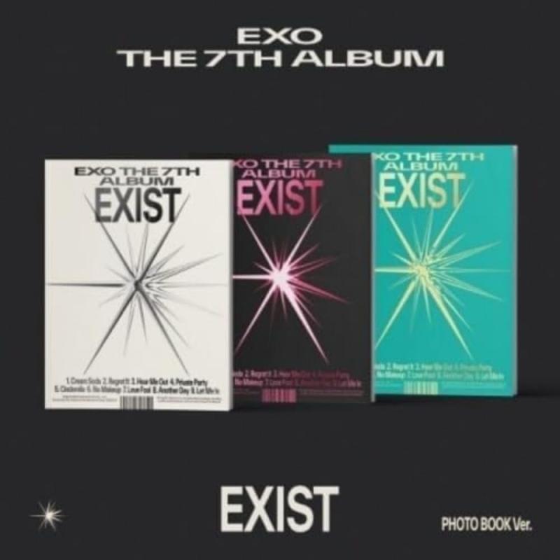 EXO 7th Full Album [EXIST (Photo Book Ver.)](韓国盤）IMPORT