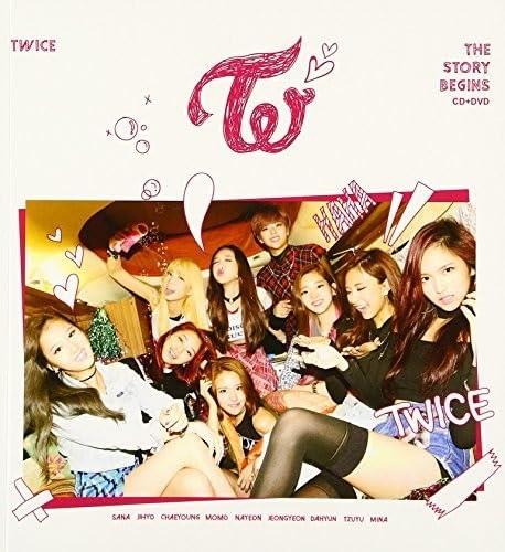 TWICE 1stミニアルバム - The Story Begins (CD + DVD) (台湾版)