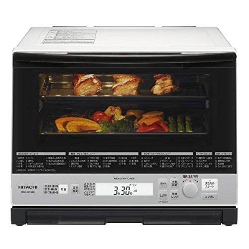 日立 過熱水蒸気オーブンレンジ エディオンオリジナル ヘルシーシェフ シルバー MRO-SE1000 S