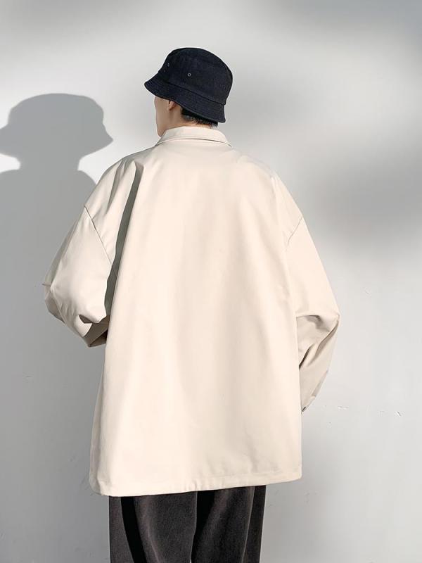 ジャケット 男性用 春秋 アウター ゆったり アメカジ カジュアル