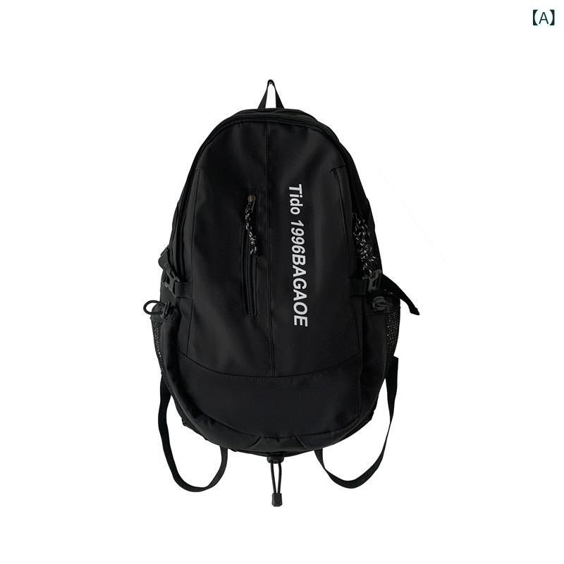 リュック メンズ 男性用 大容量 中学生 高校生 スクールバッグ バックパック レディース 旅行 鞄 スタイリッシュ シンプル