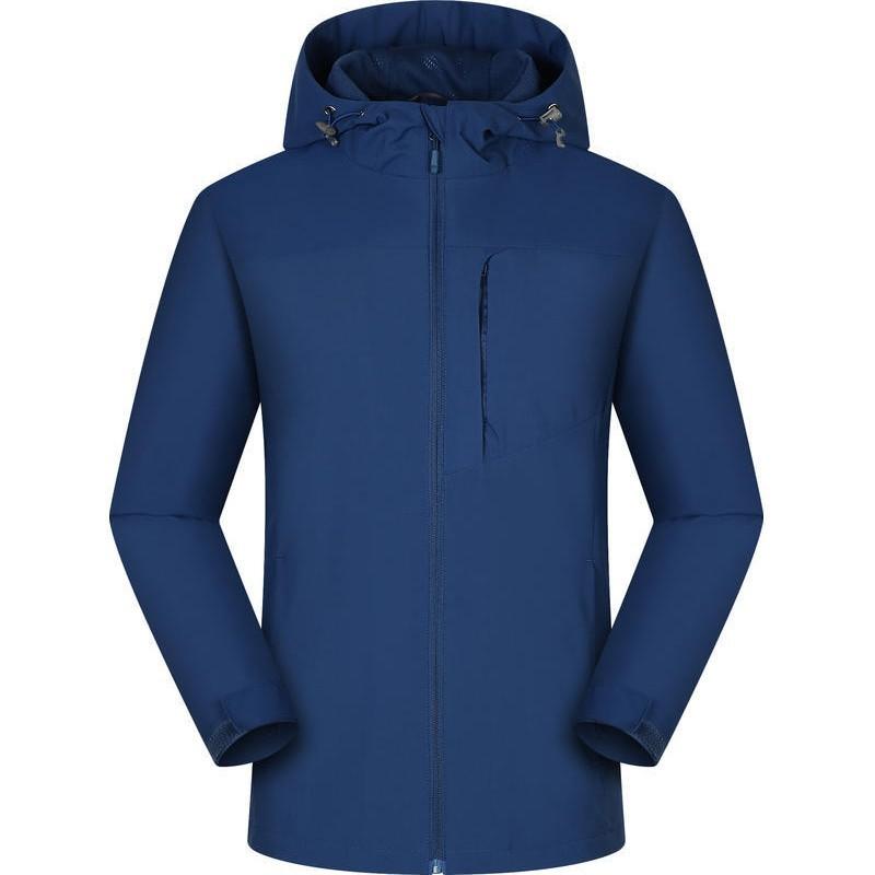 ジャケット 男性用 防水 防風 フード付き 薄手 ジャンパー ブルゾン 作業着 アウトドア