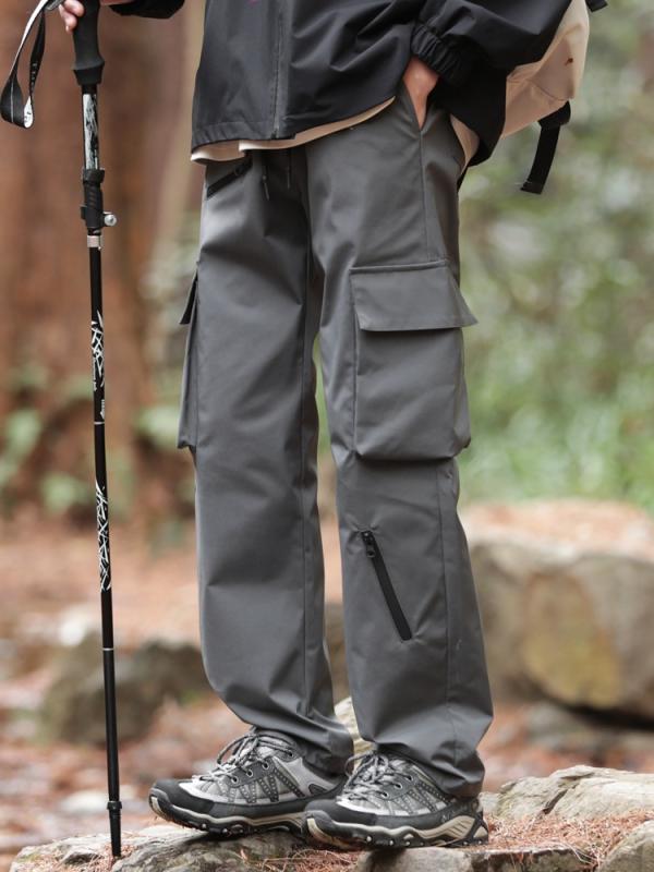 パンツ メンズ 男性用 アウトドア ワークパンツ 登山 ゆったり カジュアルパンツ 防風 撥水 カーゴパンツ