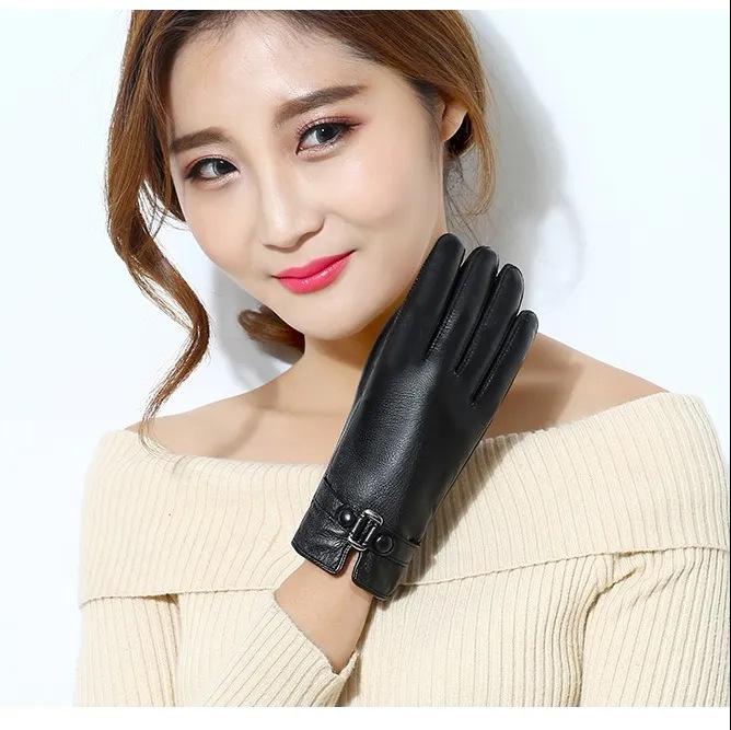 手袋 レディース 秋冬 接触冷感 スマホ対応 グローブ 裏起毛 防寒 暖かい 韓国 綿 自転車 バイク 運転