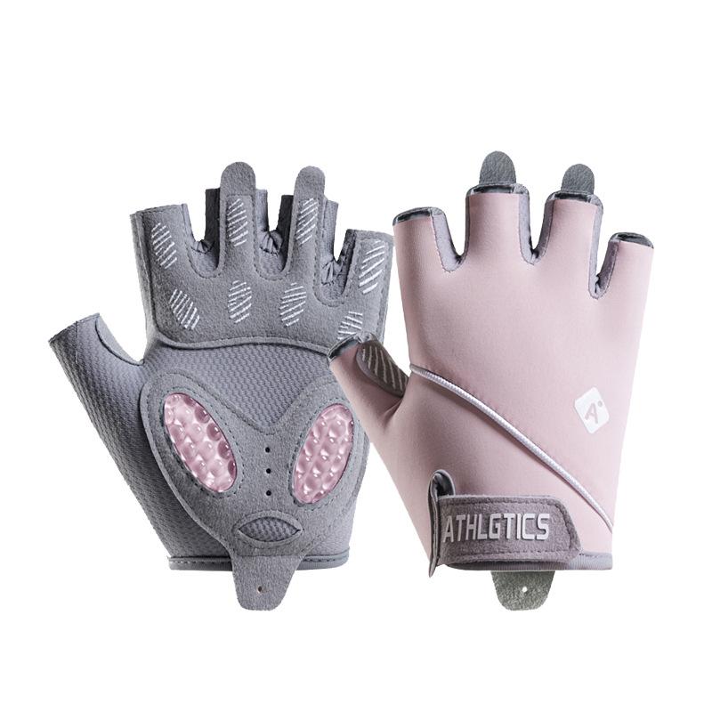 手袋 レディース スポーツ トレーニング グローブ 滑り止め 指なし 筋トレ ウェイトリフティング ダンベル バーベル ケトルベル サイクリング