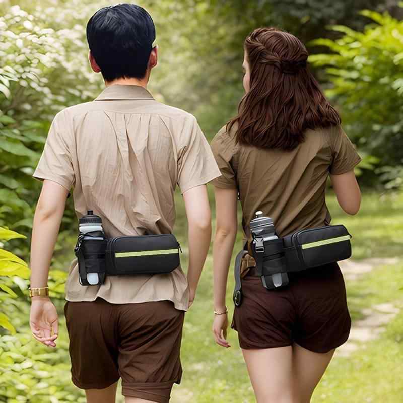 ウエストポーチ 男女兼用 ランニング 盗難防止 防水 スポーツ 健身 水筒 サイクリング スマホ 収納・機能: 超軽量・カラー: ブラック・スタイル: 都市シンプル・パターン: 格子柄・裏地: ナイロン・製品カテゴリ: スポーツウエストポー...