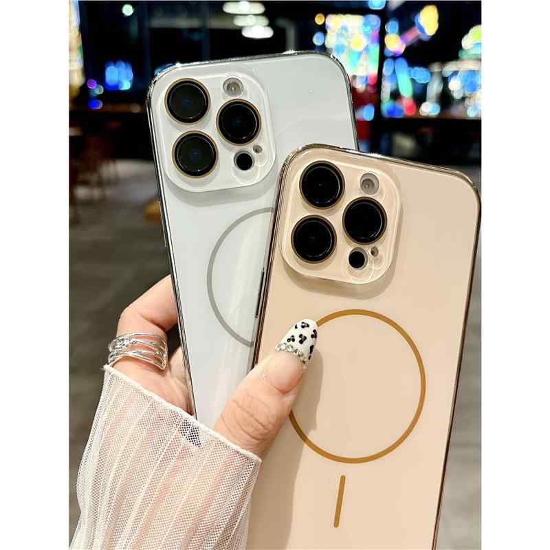 スマホケース iPhone14 iPhone15 iPhone16 携帯カバー 全面保護 電気メッキ加工 マグネット内蔵 高級感 傷防止