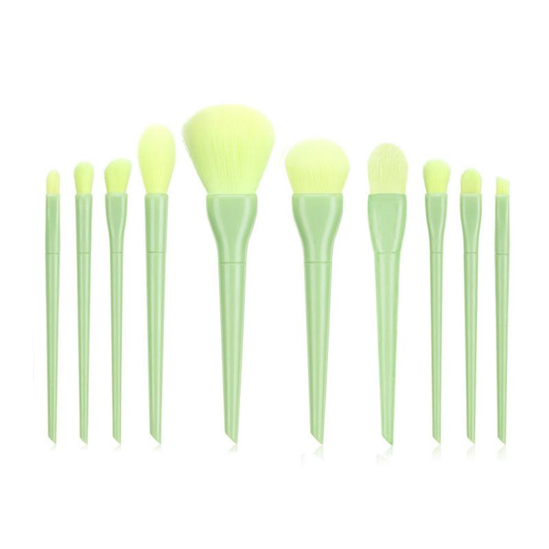 メイクブラシ セット パステルカラー かわいい メイク道具 10本 収納ケース付き フェイスブラシ アイシャドウブラシ チークブラシ 携帯用・カテゴリ: メイクブラシセット・ブラシ本数: 10本・ブラシ素材: 人造繊維・ブラシケース: PU...