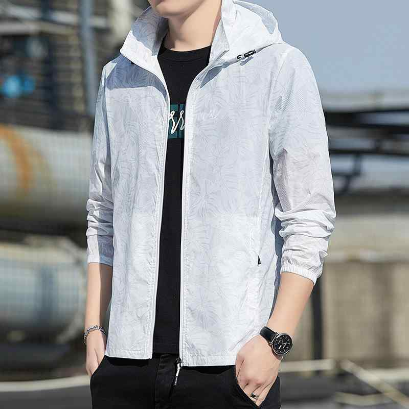 アウター 男性用 UVカット 接触冷感 薄手 ジャケット パーカー フード付き 紫外線対策 垂釣 釣り アウトドア