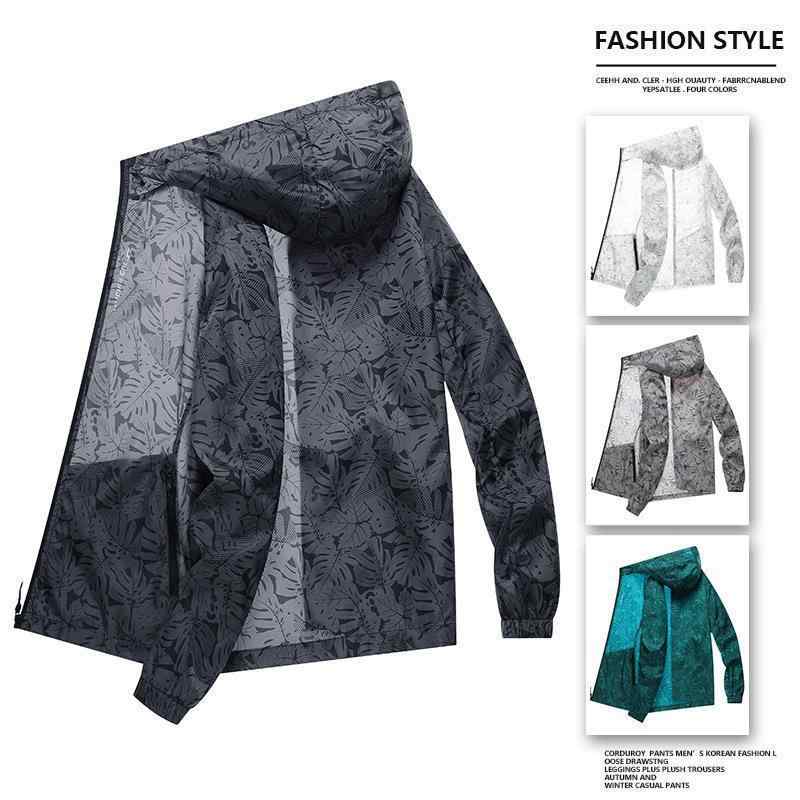 2ジャケット 男性用 接触冷感 薄手 釣り アウトドア 宽松スタイル メンズ アウター