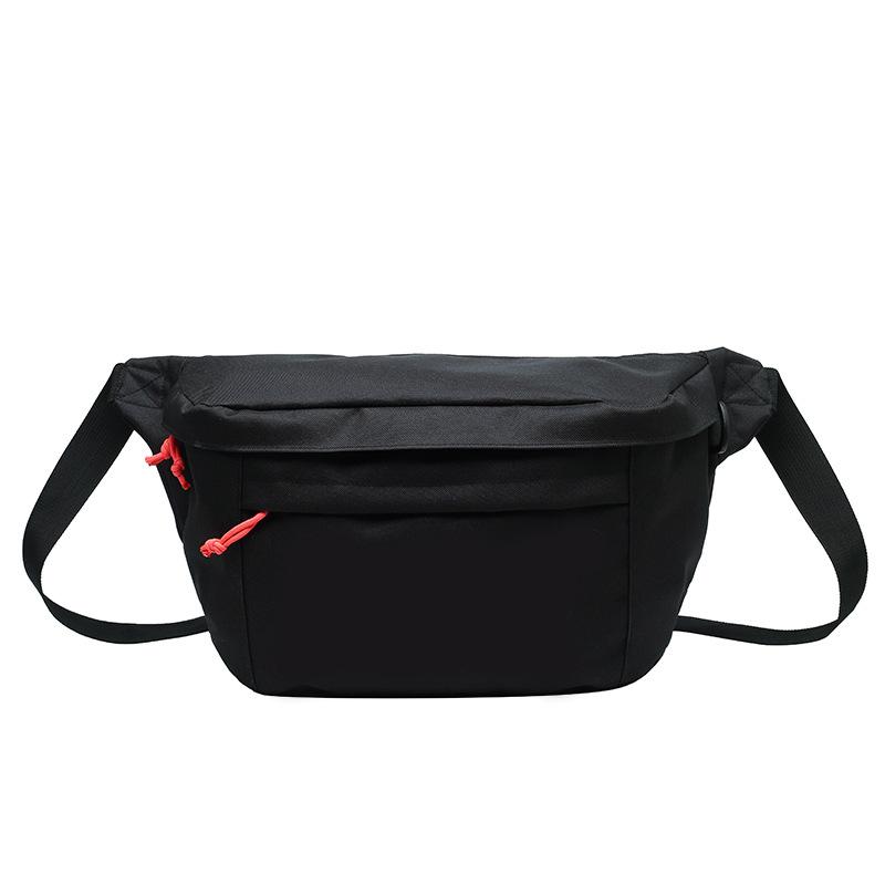 ウエストバッグ ボディバッグ ショルダーバッグ 男性用 鞄・箱包の大きさ: 大・容量: 20L以下・素材: 牛津布・カラー: 黒, 白