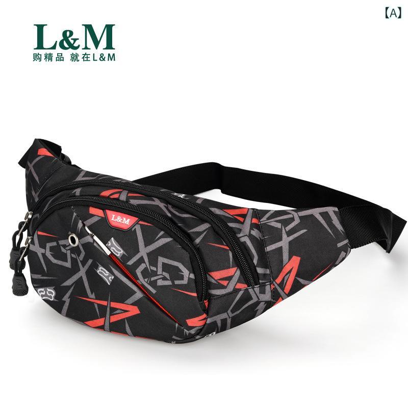 ウエストバッグ 男性用 アウトドア サイクリング 鞄 防水 スマホ 撥水 軽量 ショルダーバッグ 斜めがけ 普段使い