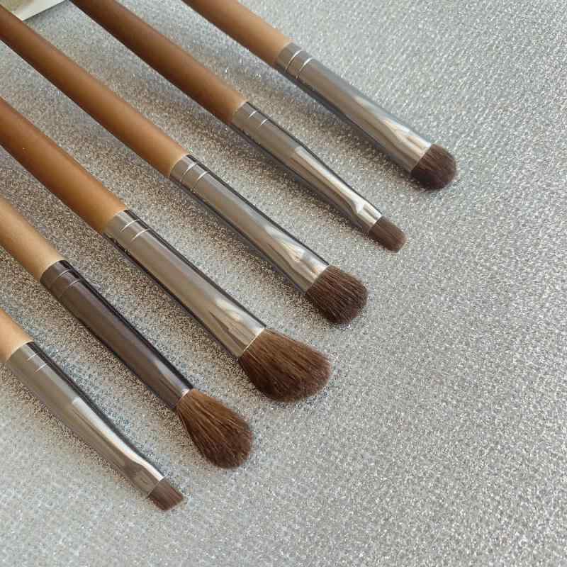 メイクブラシ 馬毛 アイシャドウブラシ ぼかしブラシ ノーズシャドウブラシ リップブラシ 眉ブラシ コンシーラーブラシ セット