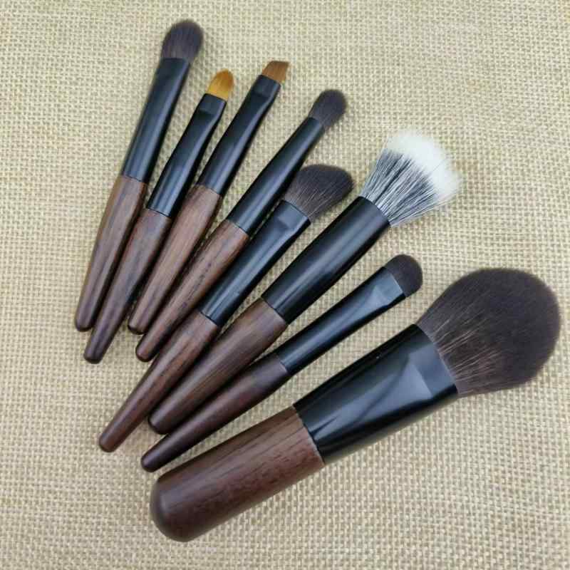 メイクブラシ セット 8本 12本 ミニ 携帯用 アイシャドウブラシ 羊毛 チークブラシ コンシーラーブラシ 旅行