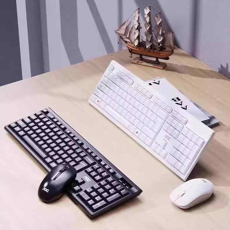 2キーボード マウス セット 無線 静音設計 防滴 事務用 ゲーム用