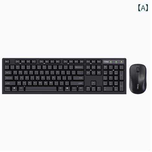 2キーボード マウス セット USB 静音設計 ビジネス オフィス ノートパソコン デスクトップパソコン