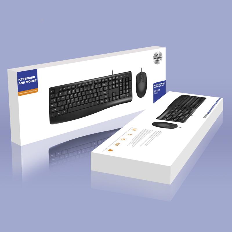 キーボード マウス セット 有線 大型 パームレスト 付属 エルゴノミクス デスクトップPC 周辺機器・タイプ: 有線キーボード・接続方式: USB・キーボードインターフェース: USB・マウスインターフェース: USB・読み取り方式: 光...