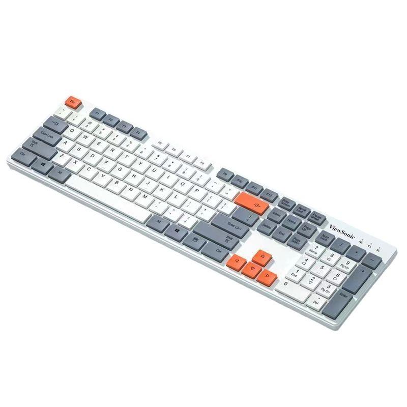 2キーボード 有線 静音 チョコレートカラー パソコン デスクトップPC ノートPC