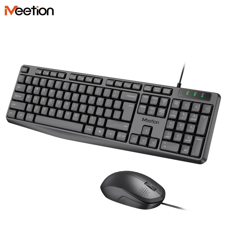 2キーボード マウス セット 静音 有線 デスクトップ ノートパソコン オフィス 家庭用