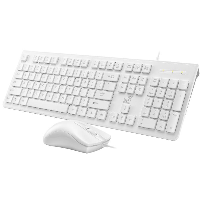 2キーボード マウス セット 有線 静音 デスクトップ パソコン ノートパソコン 事務用 オフィス