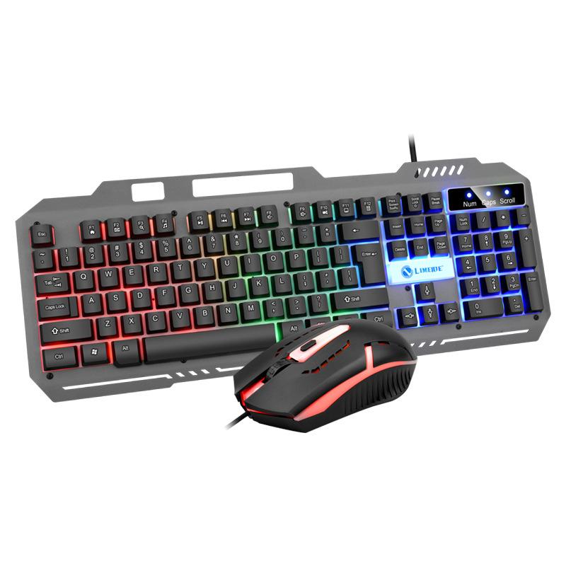 2キーボード マウス セット USB 有線 PC パソコン デスクトップ ノートパソコン 事務 作業 ゲーム 打ちやすい
