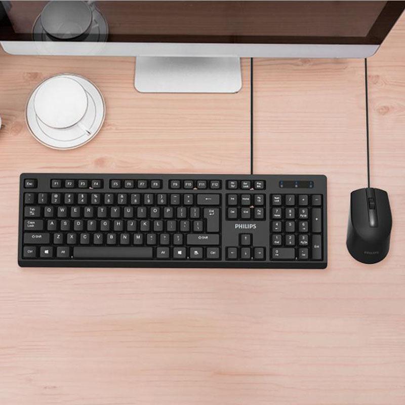 キーボード マウス セット USB 有線 事務 作業 PC 周辺機器