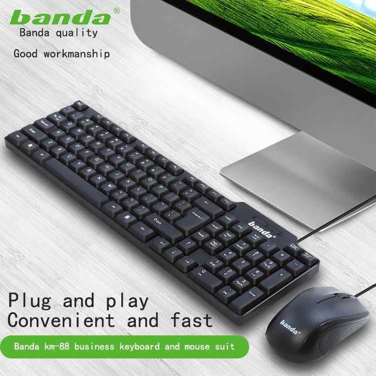 2キーボード マウス セット ポータブル USB 無線 静音 外付け 薄型 ミニ 小型 PC パソコン 周辺機器 事務 作業