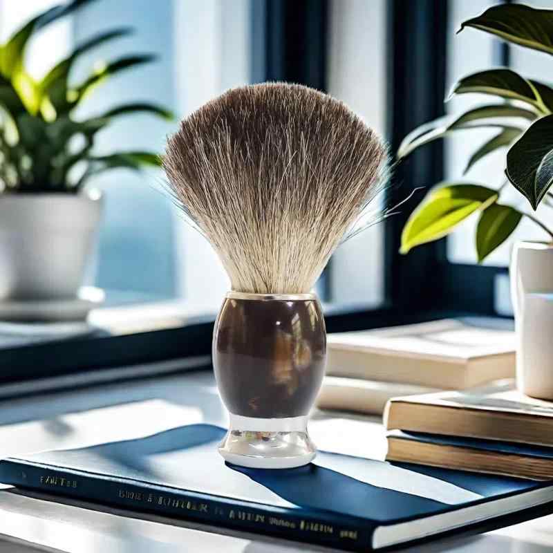 シェービングブラシ 男性用 フェイスブラシ 洗顔ブラシ ひげ剃りブラシ あごひげブラシ レトロ 泡立ち 泡立て 髭剃り 電気シェーバー バレンタイン 父の日 敬老の日 誕生日