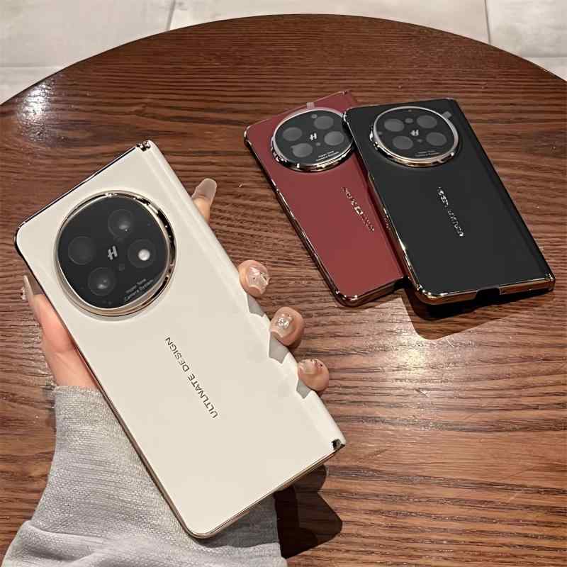 スマホケース OPPO Find N5 ケース カバー 中軸保護 素皮 電気メッキ加工 レンズ保護 衝撃吸収 全包型 힌지