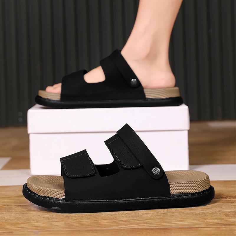 サンダル メンズ 男性用 厚底 スリッパ 夏 ドライビング ビーチ サンダル 普段使い