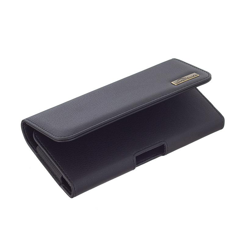 ウエストポーチ 高齢者 スマートフォン 携帯電話 ホルダー レザー ベルト 装着 ライチ模様