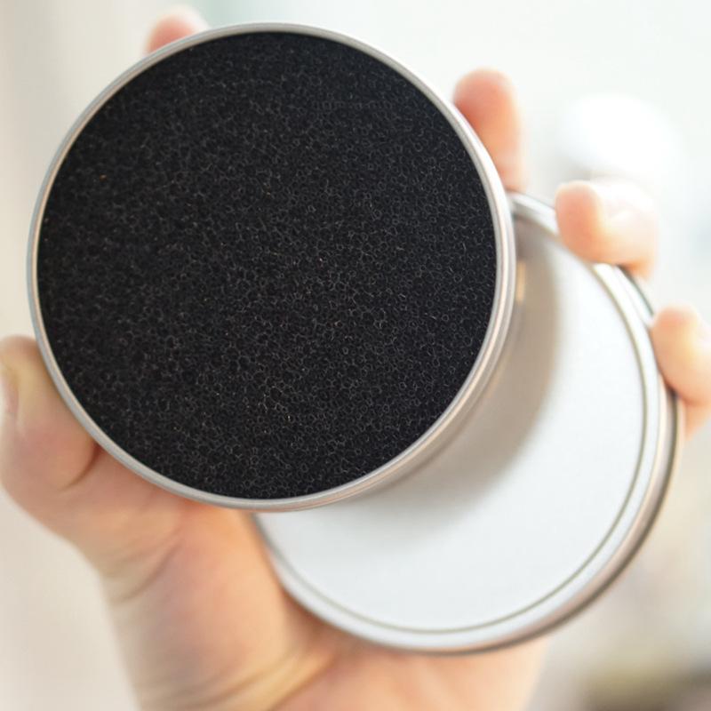 メイクブラシ クリーニング スポンジ アイシャドウブラシ 洗浄 ドライ クリーナー 携帯 持ち運び 便利 化粧道具 メイクアップ