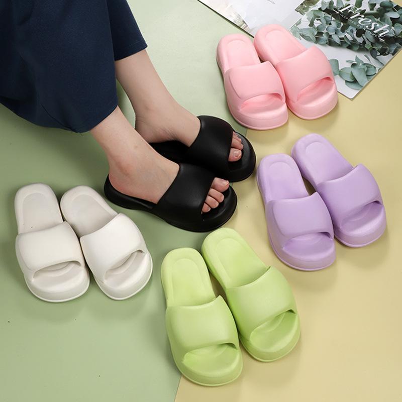 サンダル レディース 厚底 高め スリッパ ファッション 滑り止め ビーチ 海 砂浜 クッション性 歩きやすい 普段使い かわいい