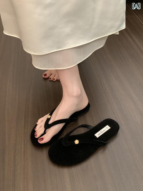 サンダル レディース フラット ぺたんこ トング 姫系 かわいい フェミニン おしゃれ 歩きやすい 外履き 普段使い・カテゴリ: トング・対象年齢: 大人・スタイル: カジュアル・流行のデザイン: ステッチ・アッパー素材: PU・ソール素材...