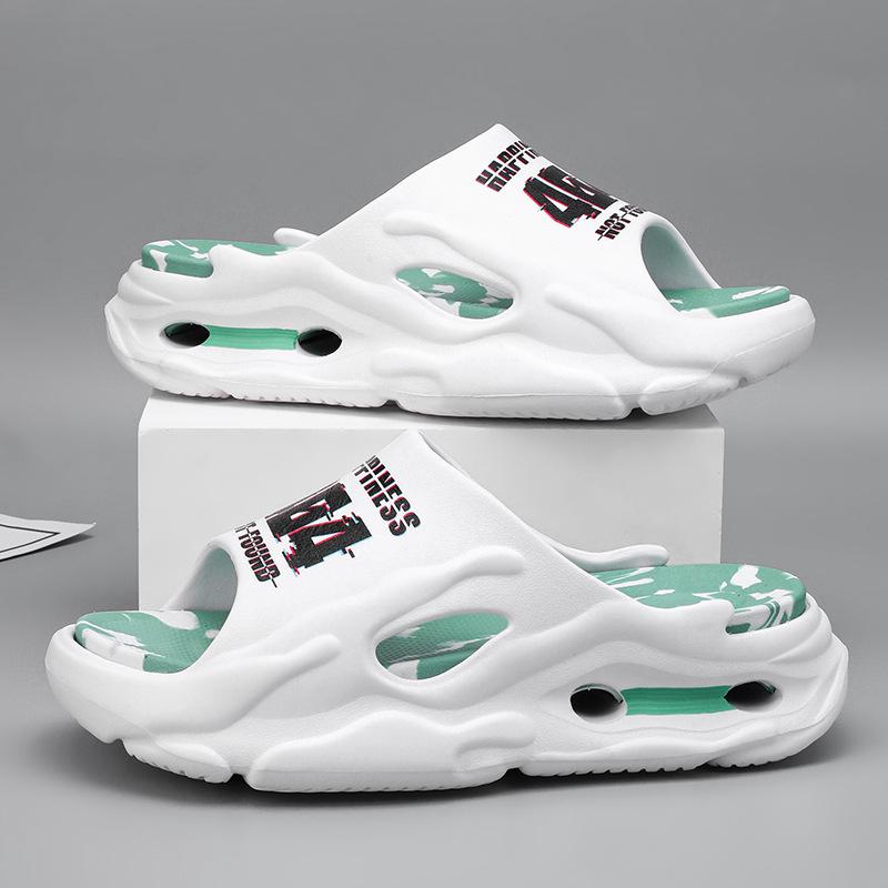 サンダル 男性用 厚底 スポーツ ビーチ サンダル 滑り止め 履き心地 快適 カジュアル 普段使い 海 川 アウトドア 春夏・カテゴリ: サンダル・対象: 男女兼用・スタイル: カジュアル・素材: EVA・カラー: ブラック, 白緑, カー...