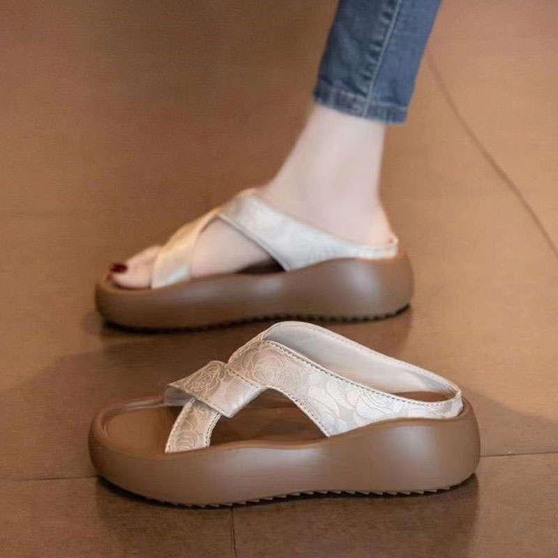 サンダル レディース 厚底 サンダル ビーチ サンダル 超軽量 履き心地 滑り止め スリッパ 春夏