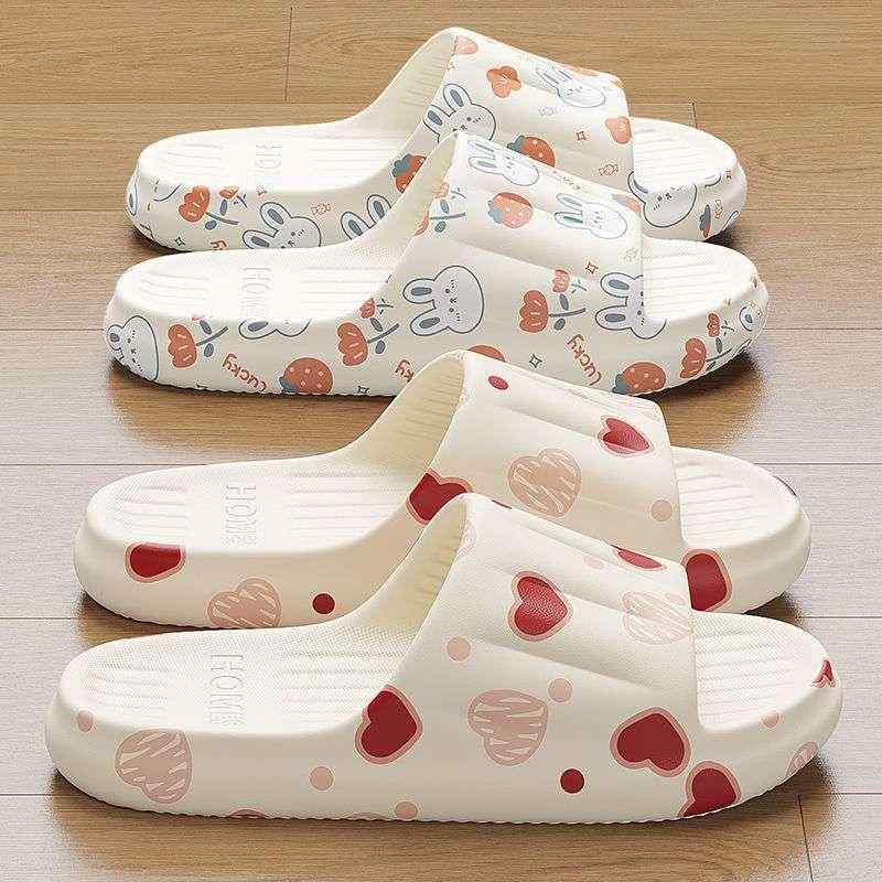 サンダル レディース 男性用 ルームシューズ 静音 滑り止め 厚底 EVA 室内 履きやすい 防臭 春夏