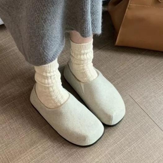 サンダル レディース 秋冬 ファー サボ サンダル 厚底 防寒 あったか もこもこ ボア 付き つっかけ かわいい 普段使い 室内 ルームシューズ スリッパ