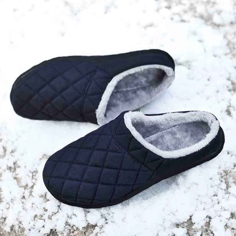 ルームシューズ 男性用 防水 防滑 あったか スリッパ 高齢者 向け 暖かい 室内履き 綿 秋冬 大きいサイズ
