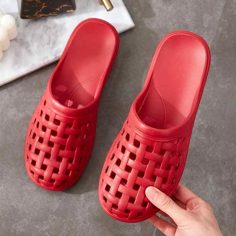 サンダル レディース 室内履き ルームシューズ バススリッパ お風呂スリッパ 高齢者 転倒防止 滑り止め 通気性 EVA 軽量 普段使い