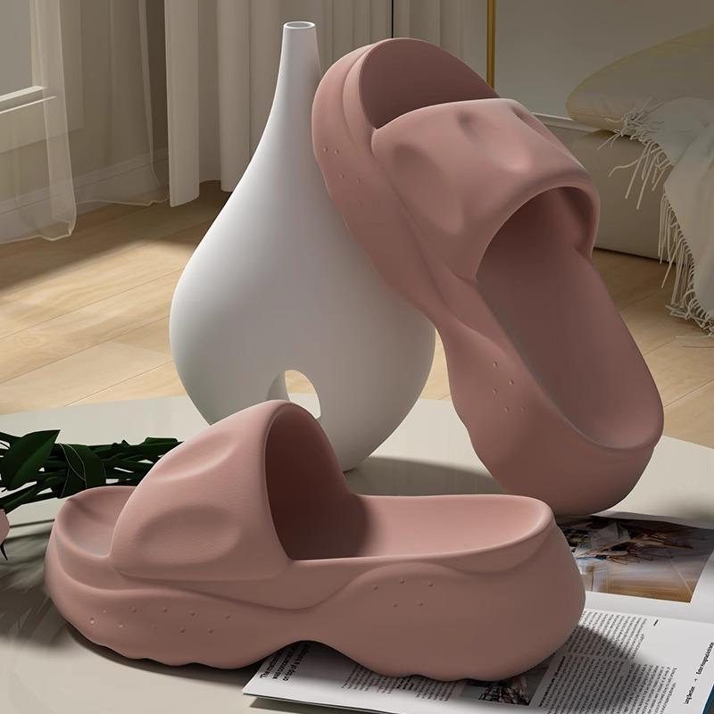 サンダル レディース 厚底 EVA ビーチサンダル スリッパ 軽量 室内履き 滑り止め サンダル 歩きやすい ルームサンダル 美脚 シンプル 普段使い