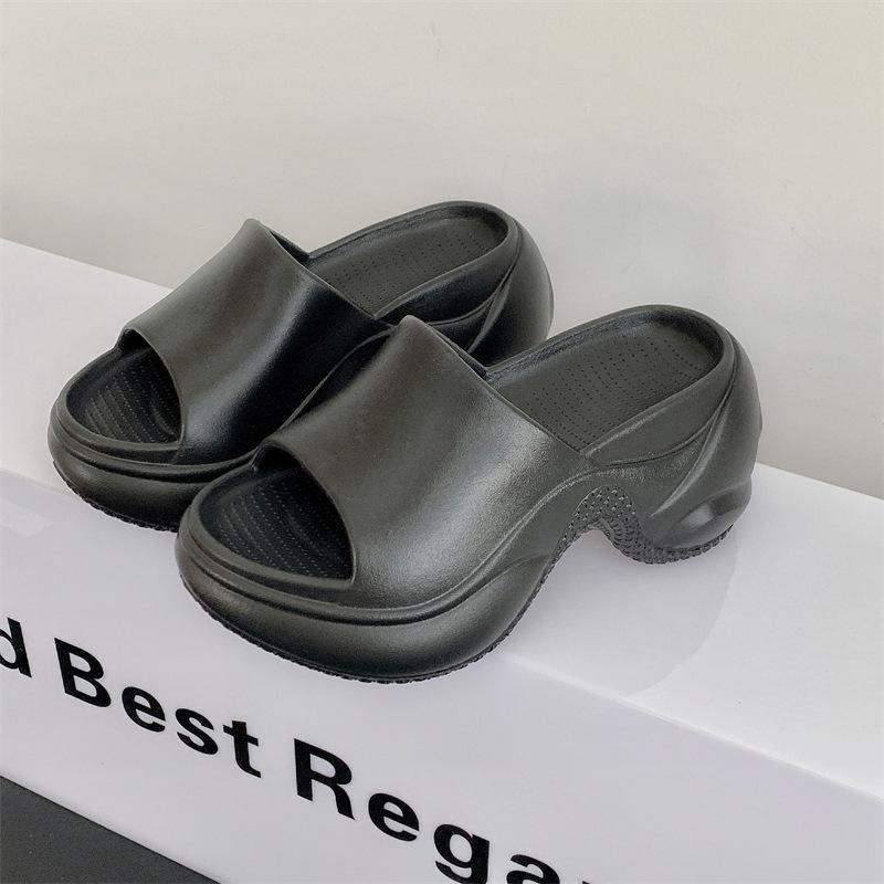 サンダル レディース 厚底 9cm 身長アップ EVA素材 防臭 防水 防滑 外履き 普段使い