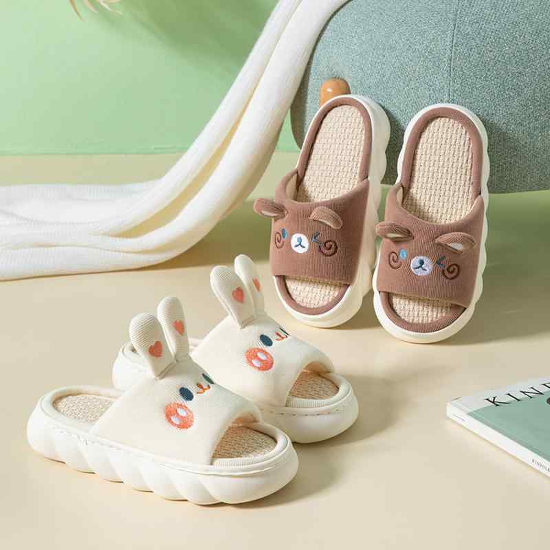 2サンダル レディース 室内履き ルームシューズ 亜麻 リネン スリッパ 吸汗性 滑り止め 静音 軽量 通気性 畳 春夏 秋冬